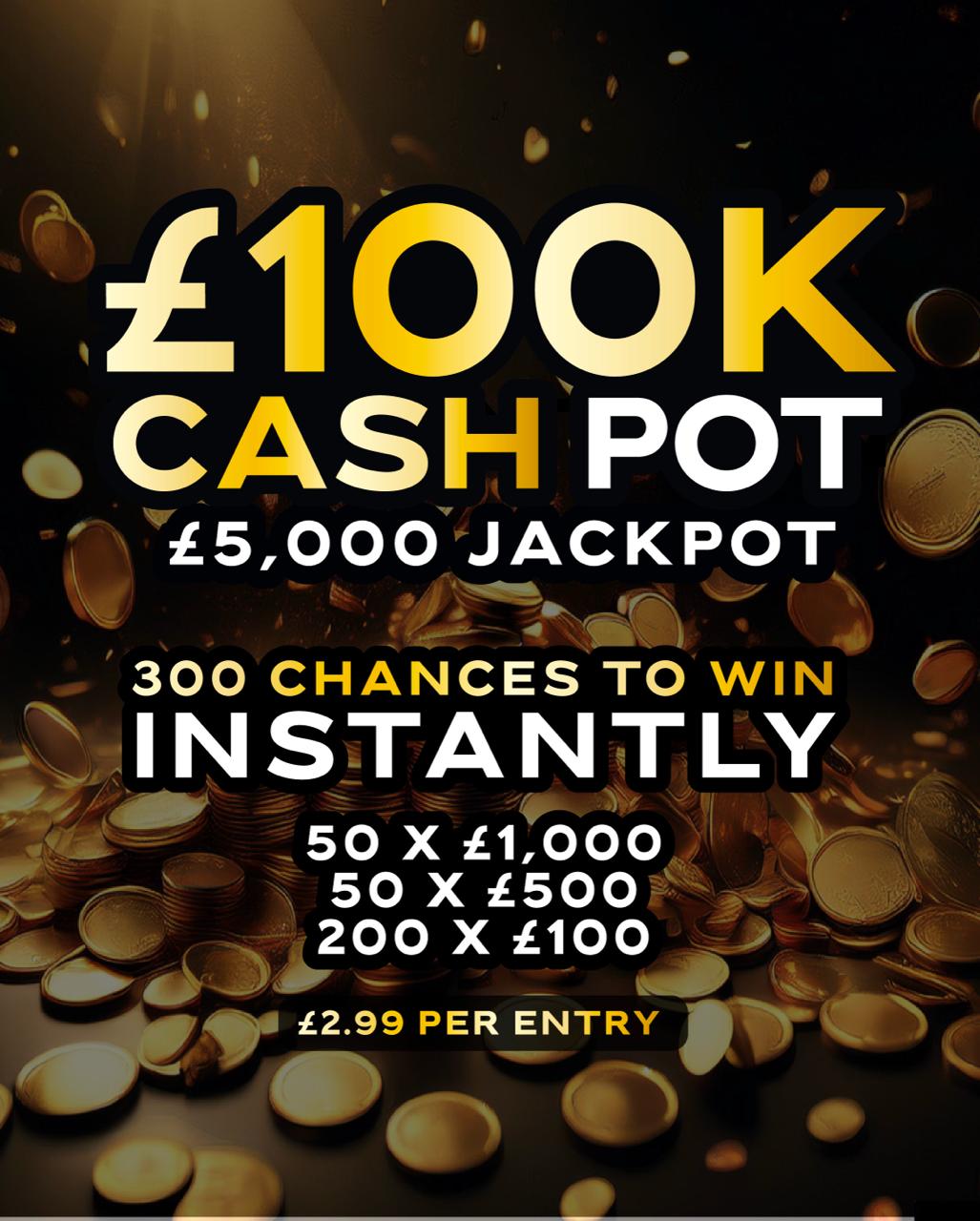 £100,000 CASH POT. – North Coast Competitions